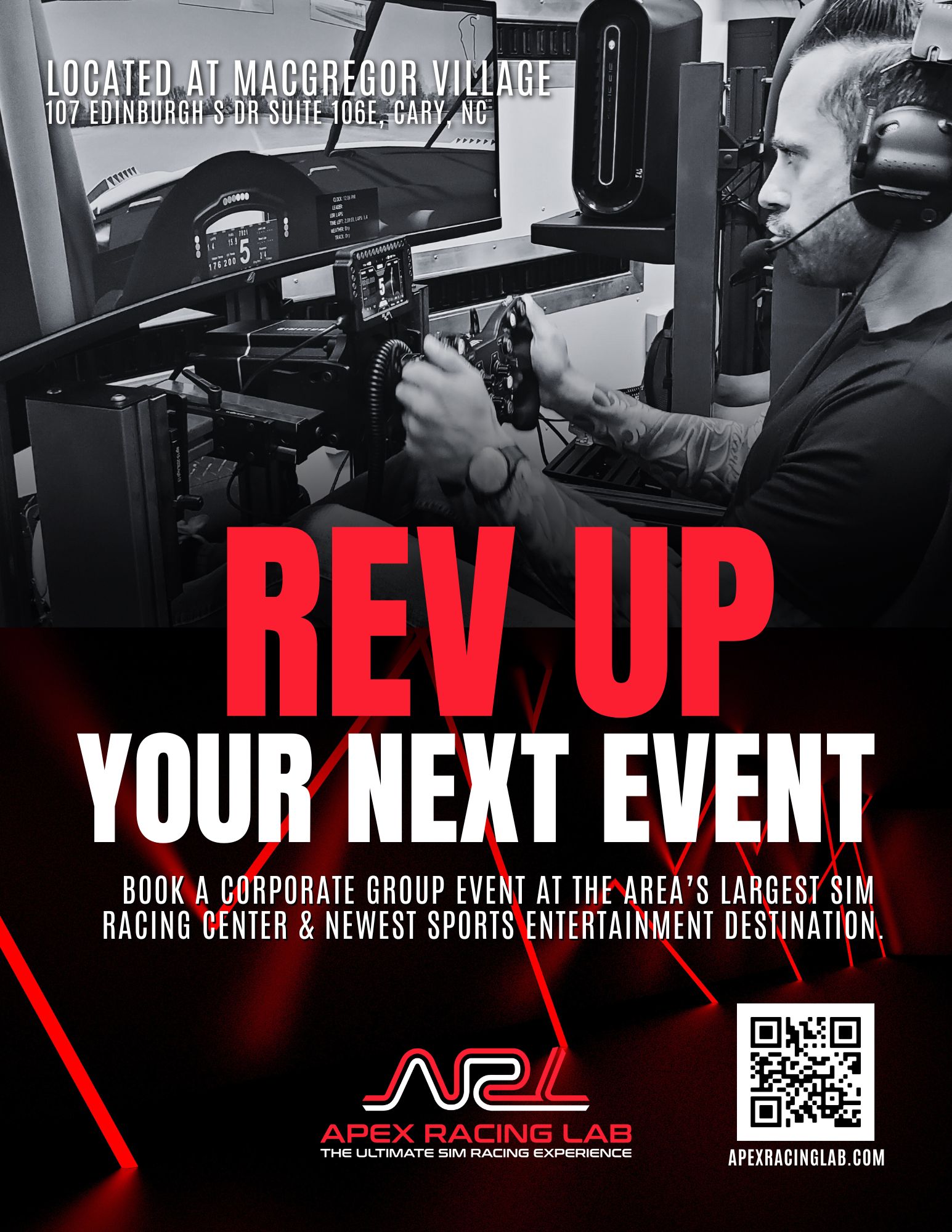 Apex Racing Lab – The Ultimate Sim Racing Experience – Cary, NC